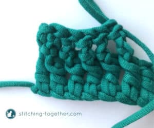 How to Front Post Treble Crochet and Back Post Treble Crochet - fptr ...