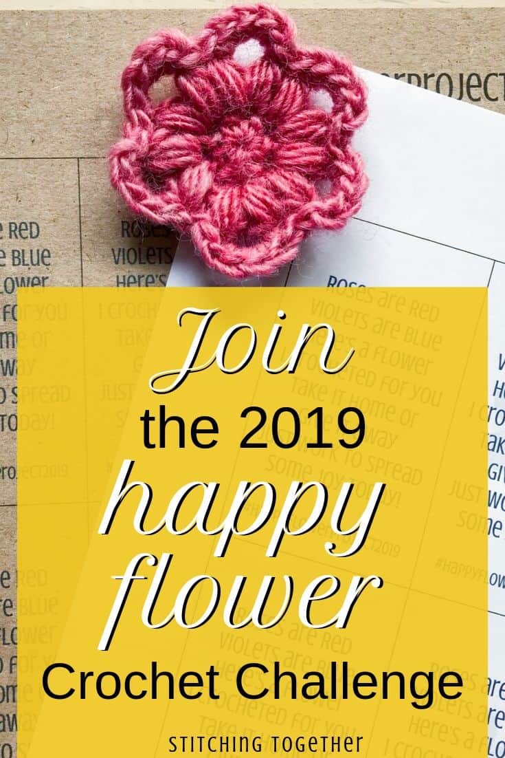 Free Flower Crochet Patterns and Happy Flower Challenge