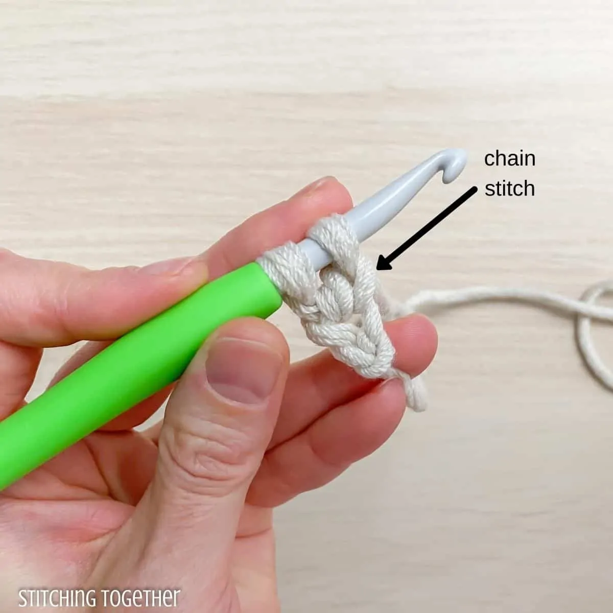 Foundation Single Crochet Stitch (fsc) Tutorial