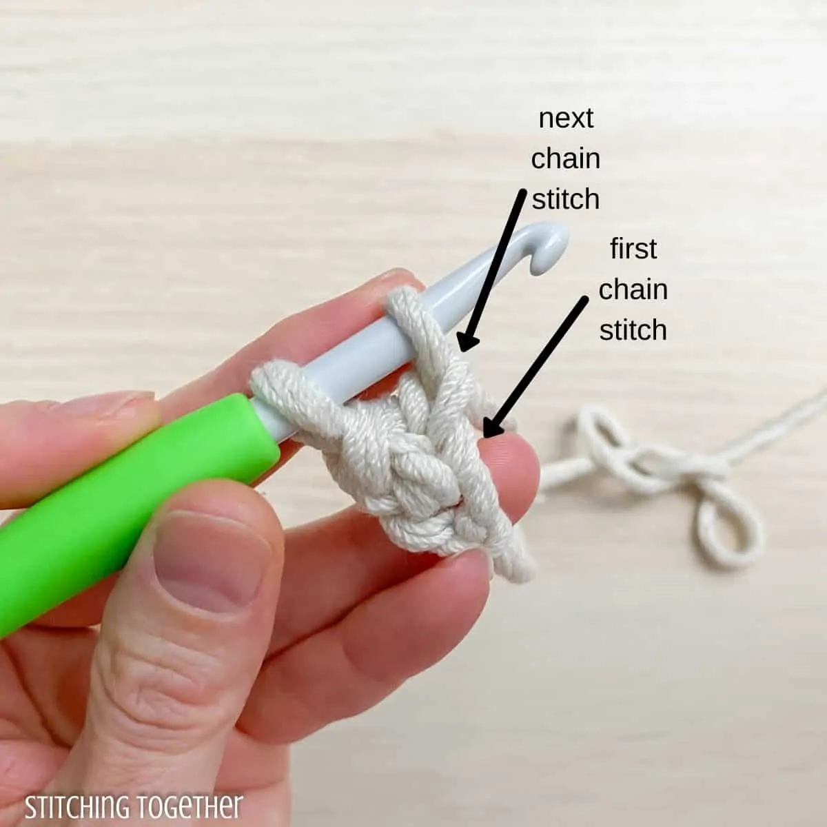 Foundation Single Crochet Stitch (fsc) Tutorial