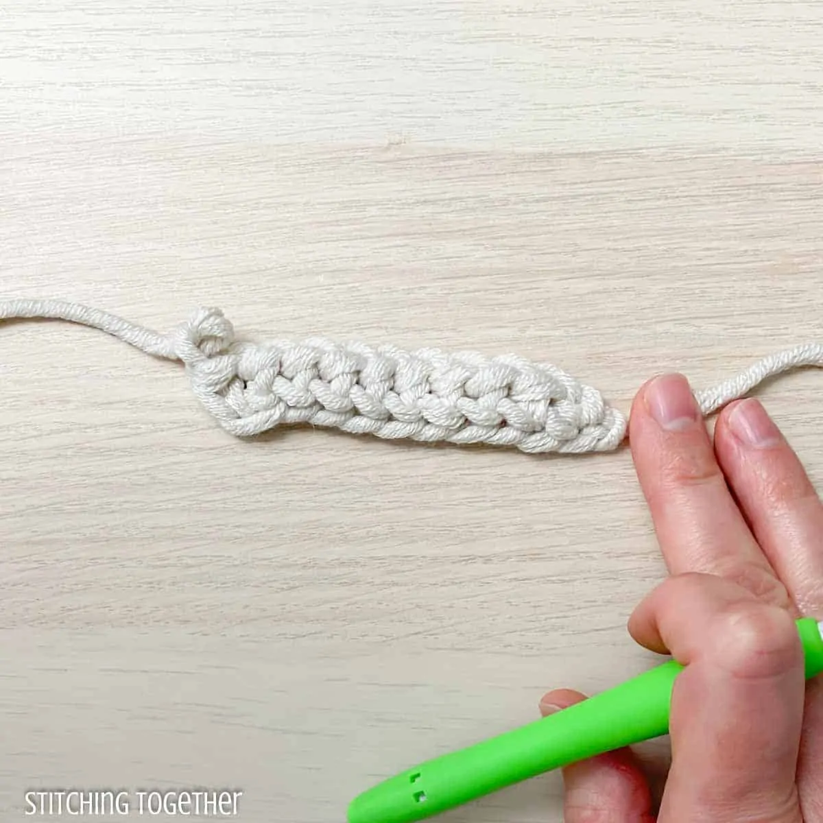 Foundation Single Crochet Stitch (fsc) Tutorial