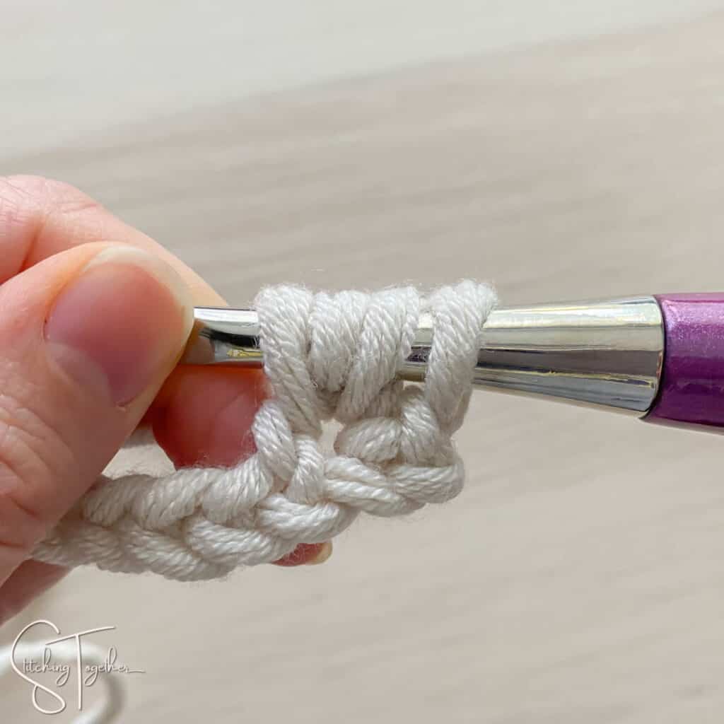 How to crochet the bean stitch - EASY tutorial