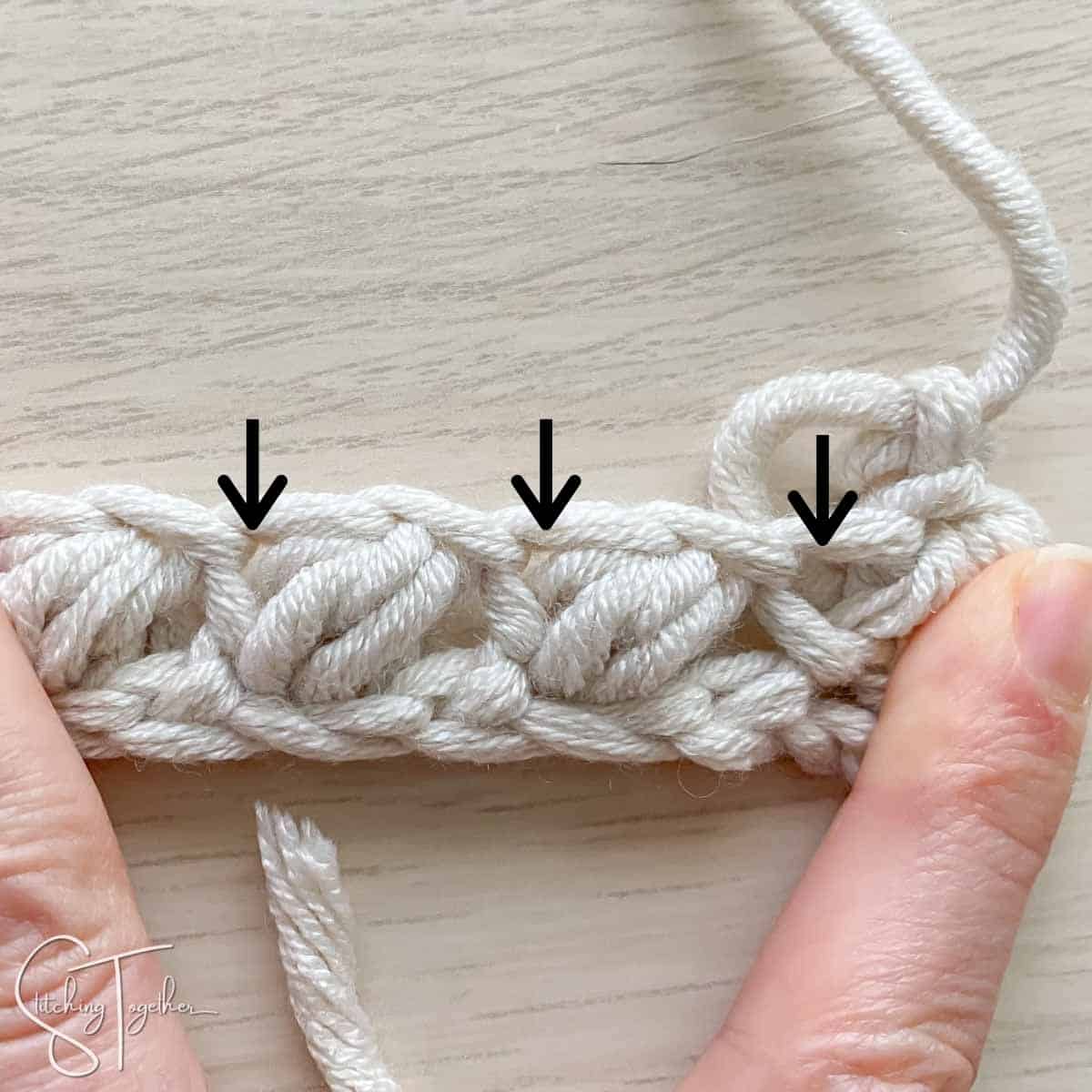 How to crochet the bean stitch - EASY tutorial
