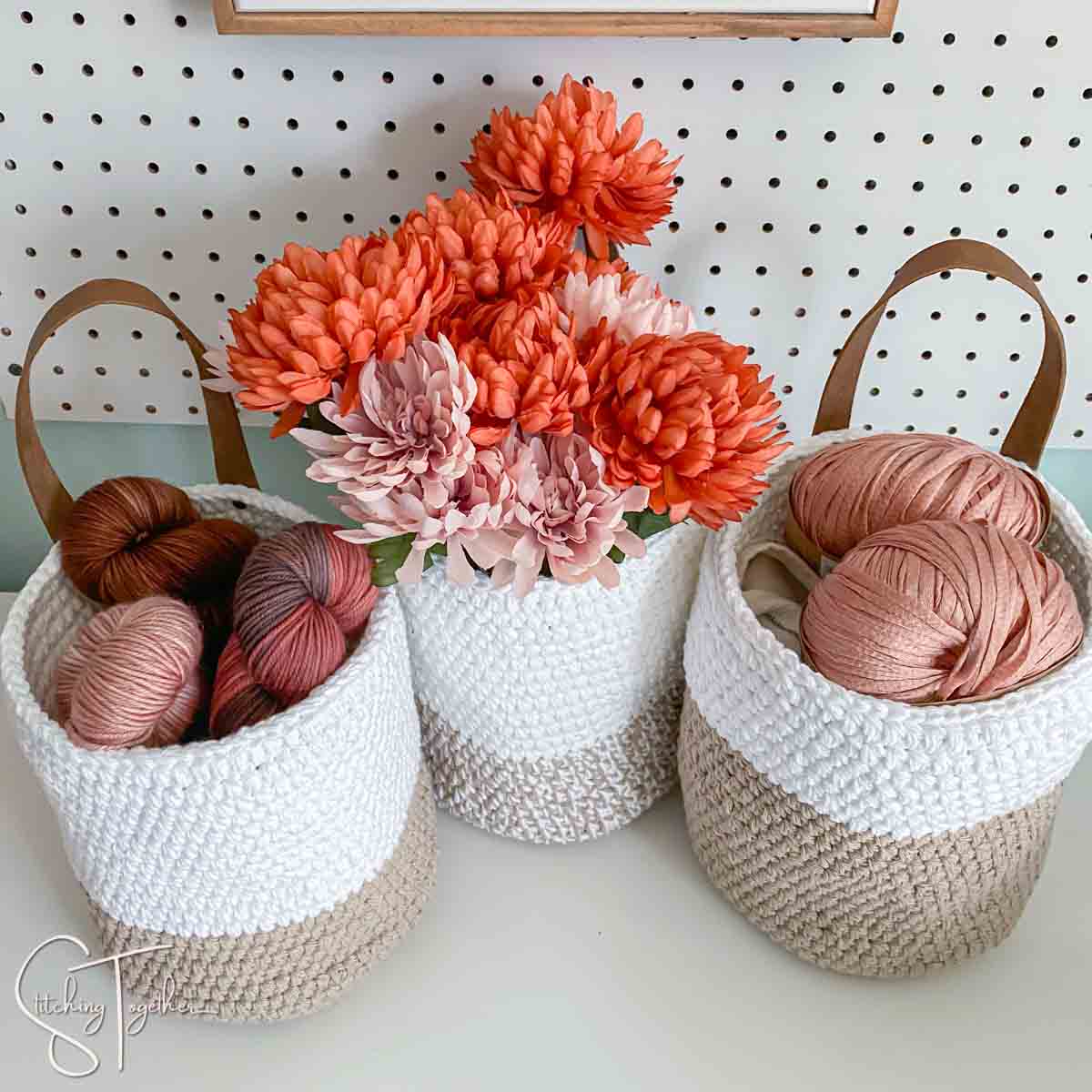 Hartfield Crochet Hanging Basket Hartfield Crochet Hanging Basket