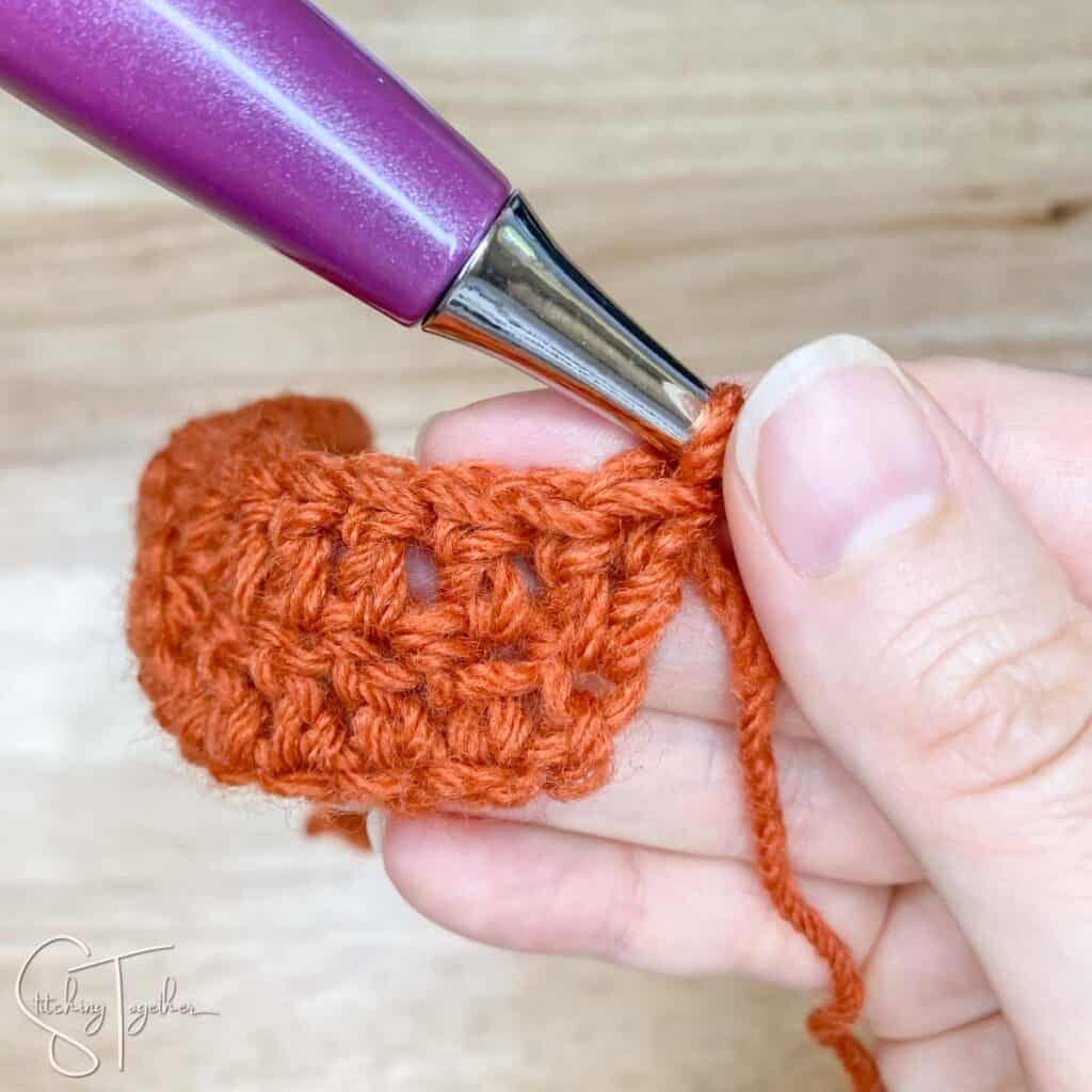 How to Double Crochet Ripple Stitch
