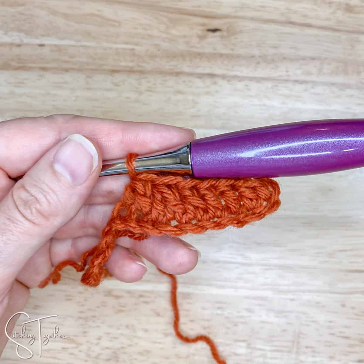 How to Double Crochet Ripple Stitch