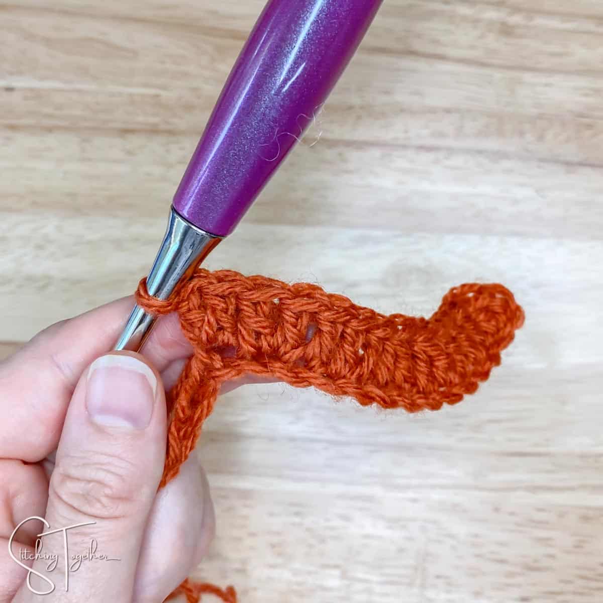 How to Double Crochet Ripple Stitch
