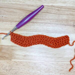 How to Double Crochet Ripple Stitch