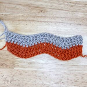 How to Double Crochet Ripple Stitch