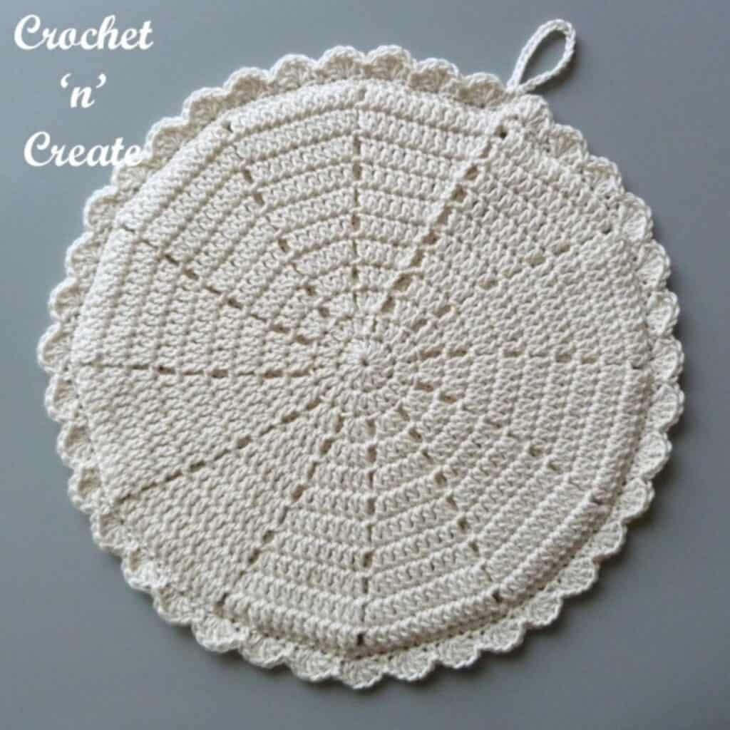 15+ Crochet Potholder Patterns for the modern kitchen