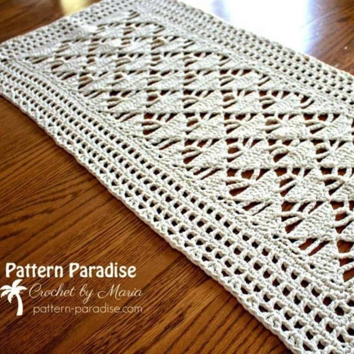 Modern Crochet Table Runner Patterns