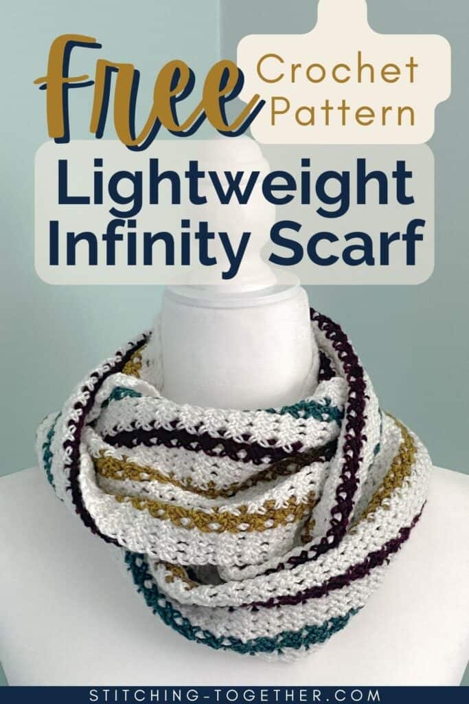 Lightweight Infinity Scarf Crochet Pattern