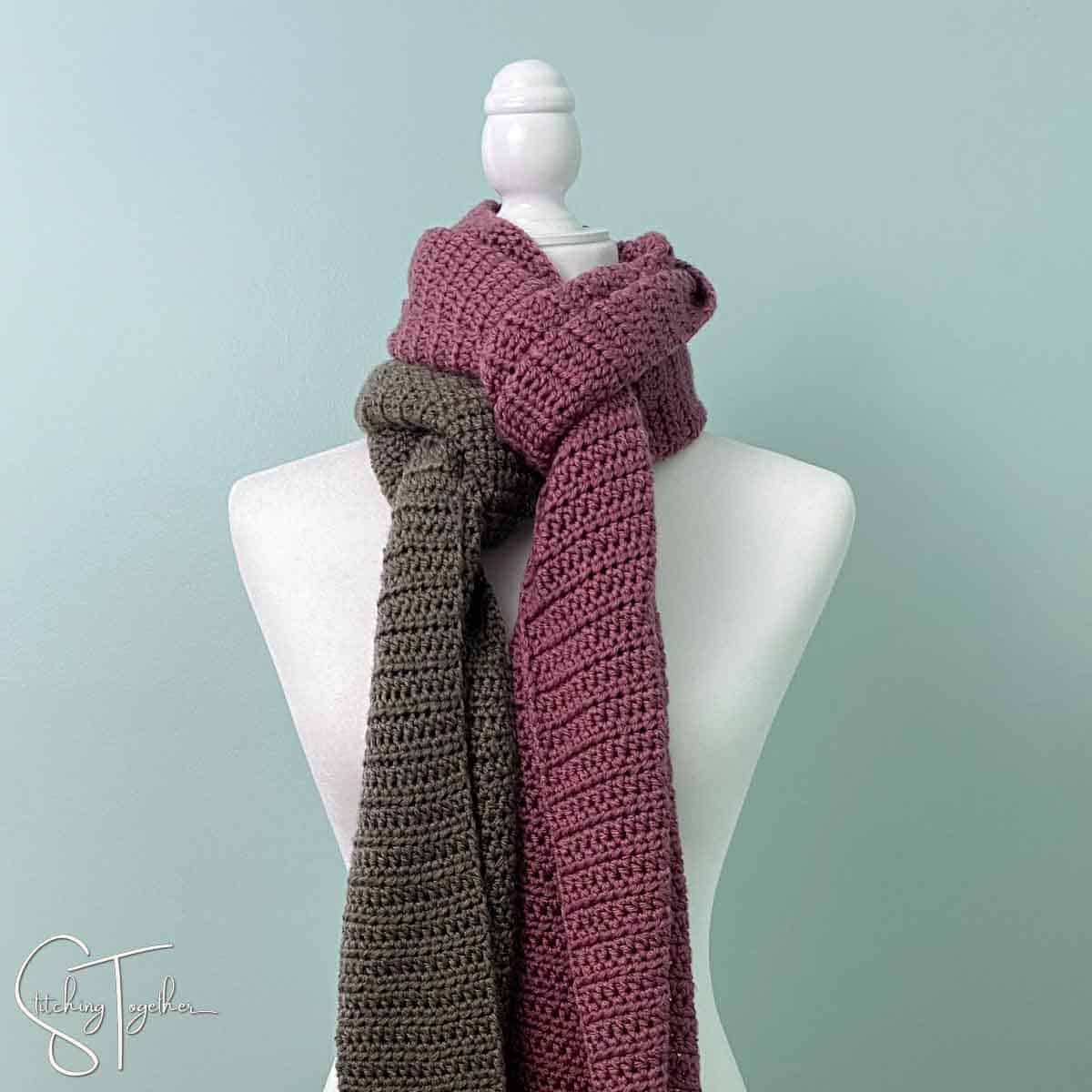 Half Double Crochet Scarf