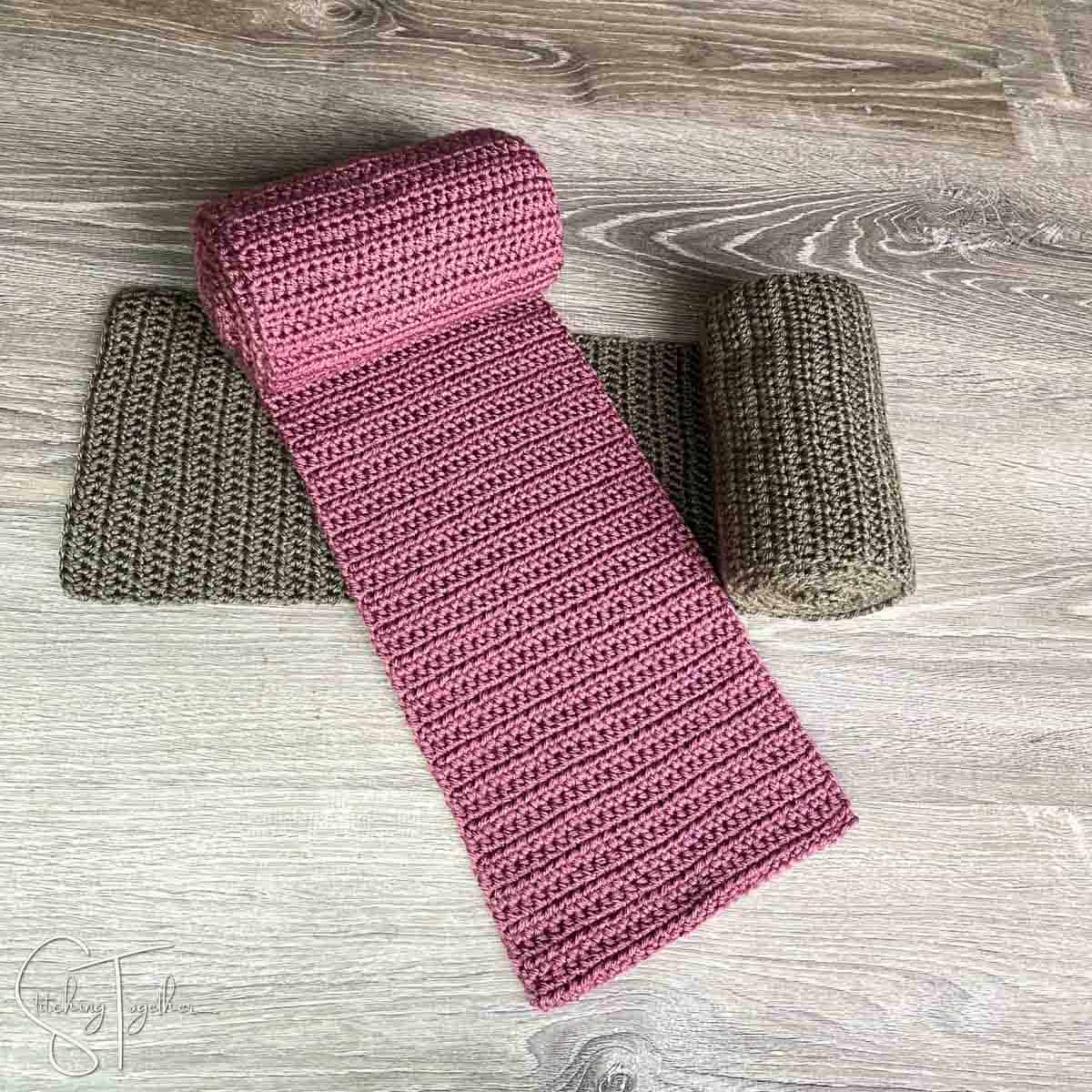 Half Double Crochet Scarf