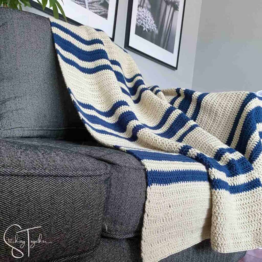 Super Easy Double Crochet Blanket Pattern