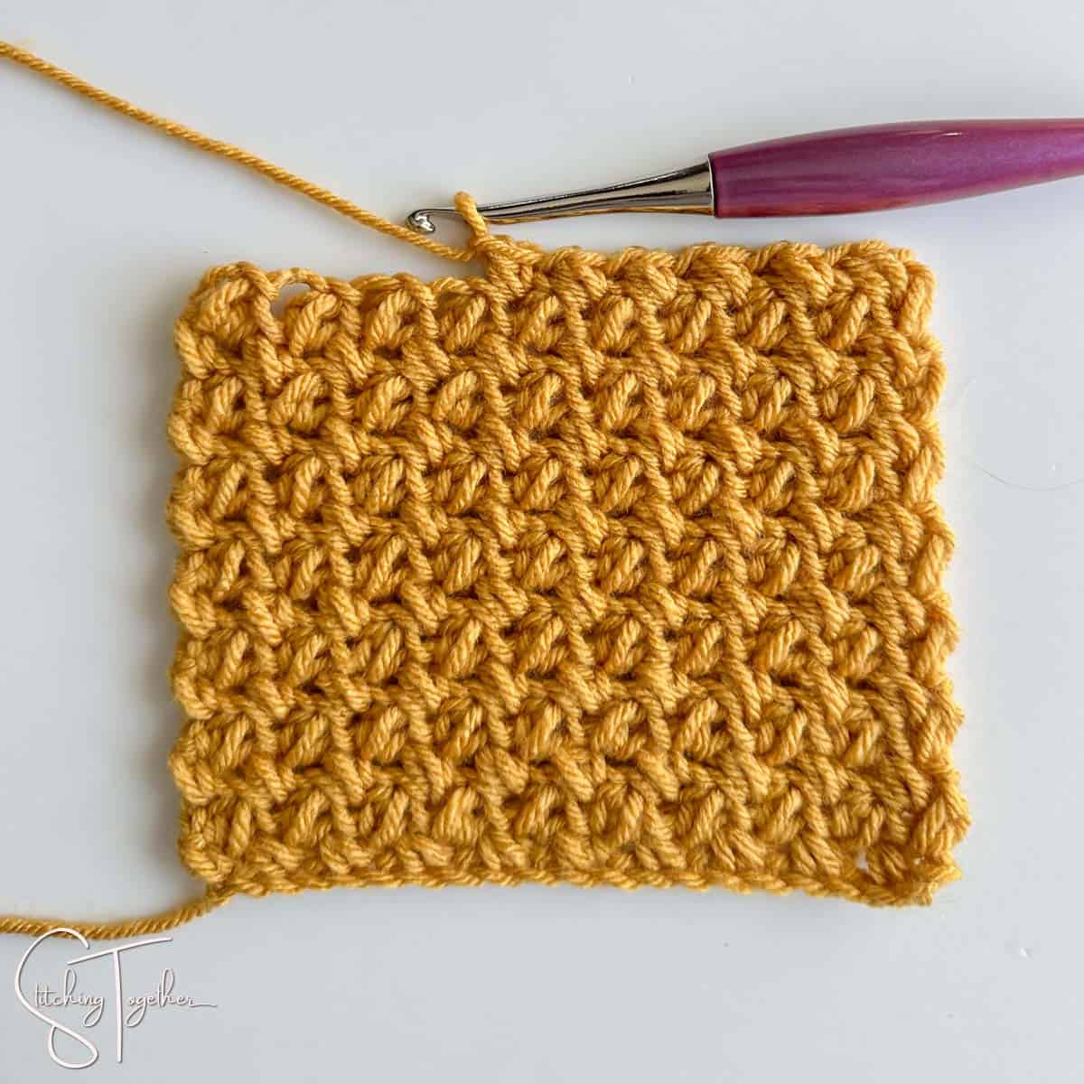 Mini Bean Stitch (Elizabeth Stitch) Full Crochet Tutorial