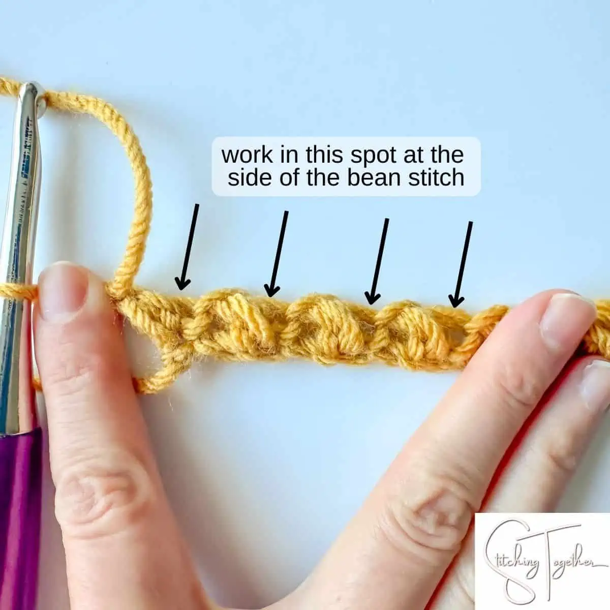 Mini Bean Stitch (Elizabeth Stitch) Full Crochet Tutorial