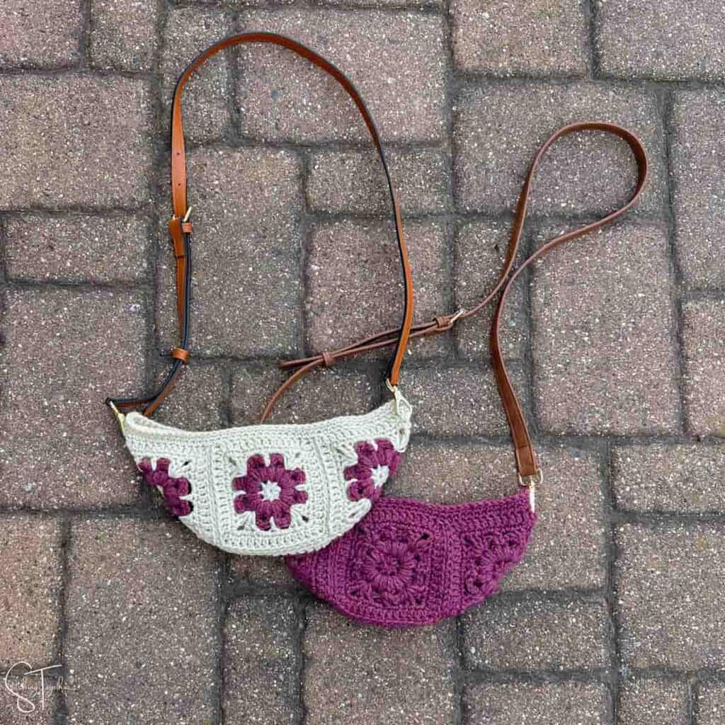 Small Granny Square Crossbody Bag Pattern