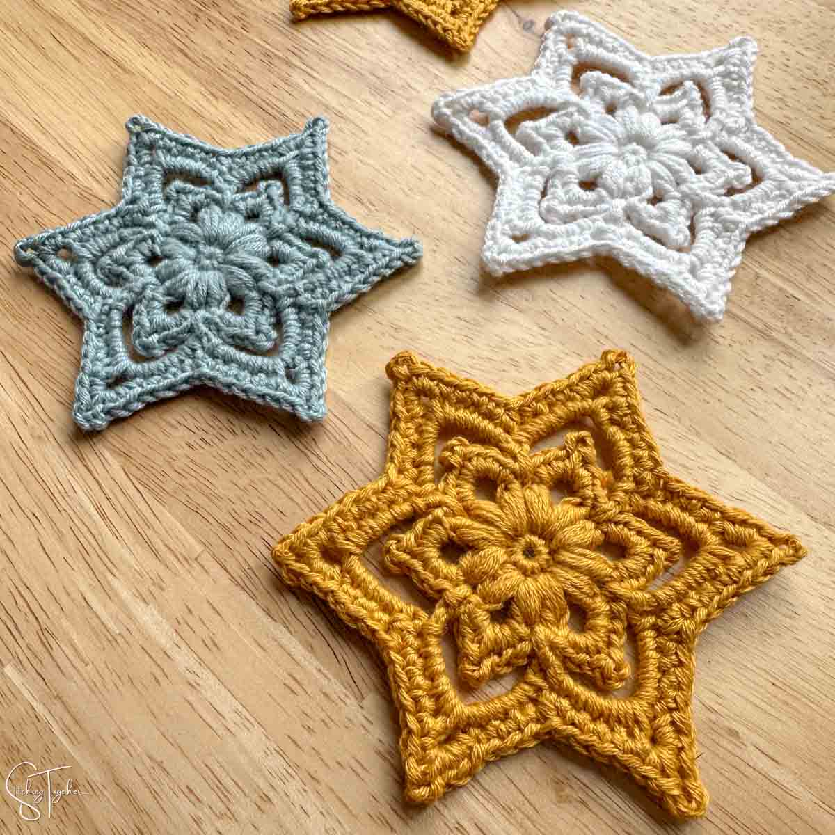 Merry and Bright Crochet Star Pattern Free